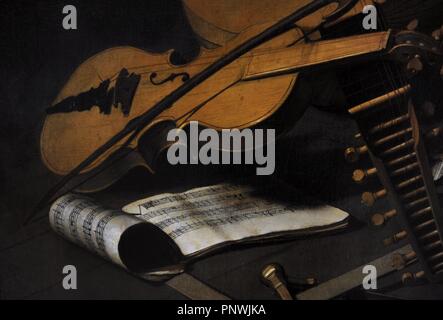 Caravaggio (1573-1610). Italienischer Maler. Amor als Sieger, 1601-1602 ...