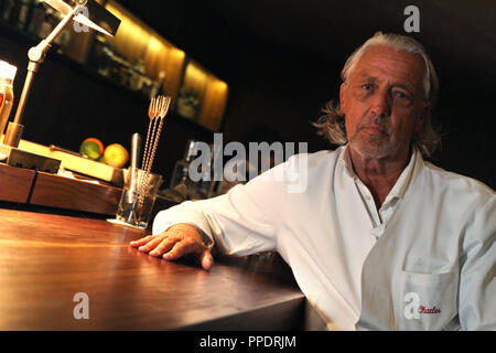 Charles Schumann, Inhaber der chumann's die Bar" im Hofgarten in ...