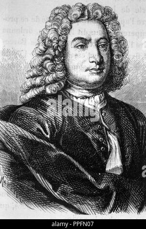 Daniel Bernoulli, Schweizer Mathematiker Stockfotografie - Alamy