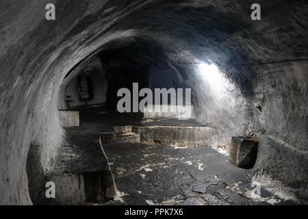 Yeziden Tempel, heiligste Heiligtum der yezidis in Lalish, Nord Irak ...