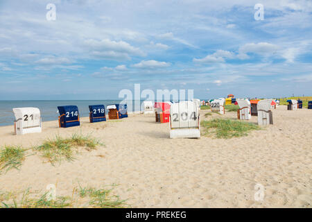 Strand, Hooksiel Wangerland, Niedersachsen, Deutschland Stockfotografie ...