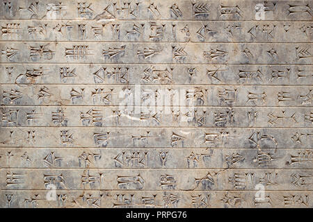 Alte persische Schrift Stockfotografie - Alamy