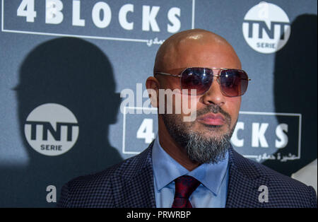 04 Oktober 2018, Berlin: Der rapper Gringo auf dem roten Teppich für ...