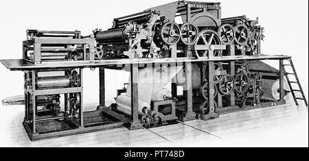 "Eine kurze Geschichte der Druckerpresse und der Verbesserungen, die in ...