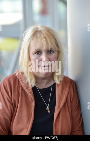 Sabine Städing im Oktober 2018 auf der Frankfurter Buchmesse ...