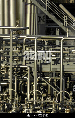 Wien, Öl Hafen Lobau, Tanklager, Pipelines, Österreich ...