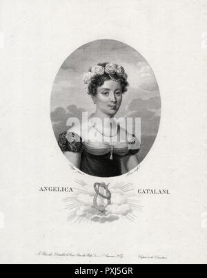 Angelica Catalani, 1780 – 1849. Italienische Opernsängerin. Nach einem ...