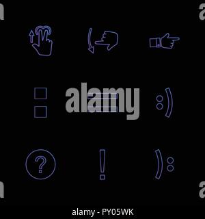 Mathematik, emoji, ist gleich, Hände, Zeiger, Pfeile, Richtungen ...