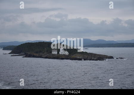 Langesund, Norwegen, Telemark, Bamble, Leuchtturm, Leuchtturmwärter ...