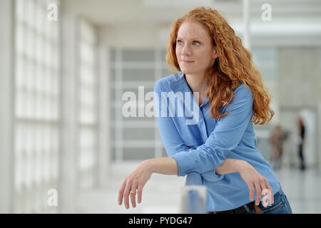 Alexa Hennig von Lange im Oktober 2018 auf der Frankfurter Buchmesse ...