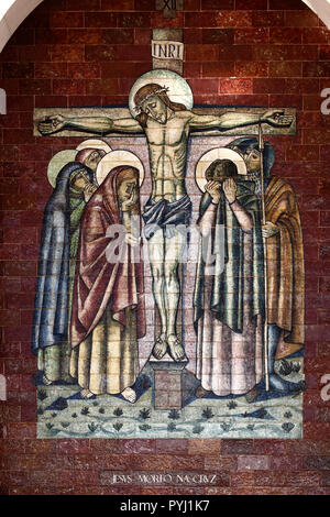 Stationen des Kreuzes. Jesus starb am Kreuz. Station 12 Stockfotografie - Alamy