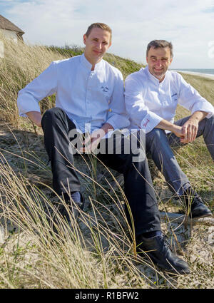 Rantum, Deutschland. 12 Juni, 2018. Johannes King (r) und Jan-Philipp ...