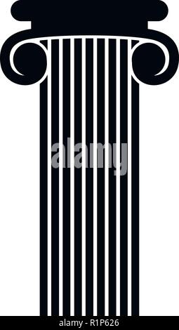 Römische Säule Symbol, Umriss-Stil Vektor Abbildung - Bild: 137198831 ...