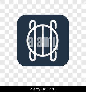 Ausdauer vektor Icon auf transparentem Hintergrund isoliert, Ausdauer ...