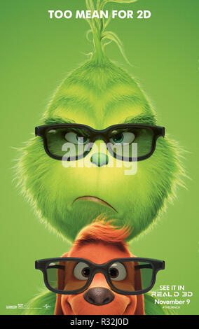 Der GRINCH, (alias Dr.. SEUSS' der GRINCH), von links: Cindy Lou Who ...