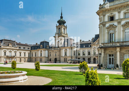 Schloss Festetics ist eine barocke Schloss in Keszthely entfernt, Zala ...