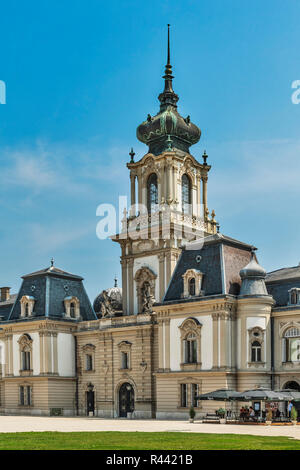 Schloss Festetics ist eine barocke Schloss in Keszthely entfernt, Zala ...