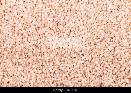 Mittelkörniger rot Matta (Devzira) Reis Nahaufnahme Stockfotografie - Alamy