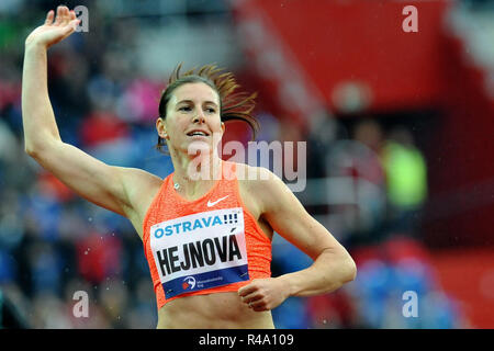 Ostrava, Tschechische Republik. 27.. Mai 2022. Marie-Sara Stochlova aus ...