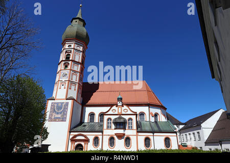 Kloster Andechs Kloster, Wallfahrtsort, Herrsching, See Ammersee, Oberbayern, Deutschland ...