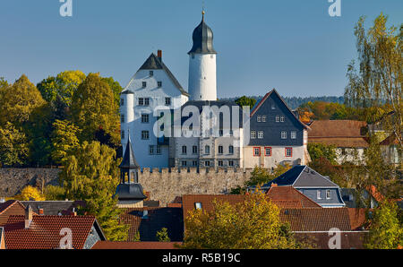 Eisfeld Schloss, Eisfeld, Thüringen, Deutschland Stockfoto, Bild ...