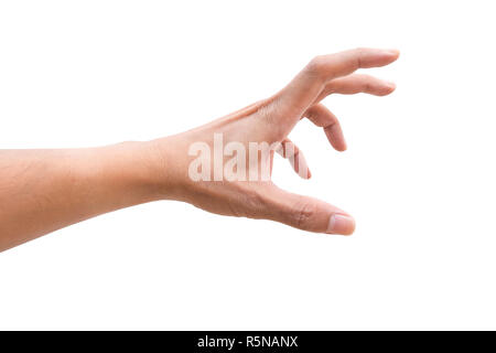 Hand ausstrecken um Hilfe Stockfotografie - Alamy