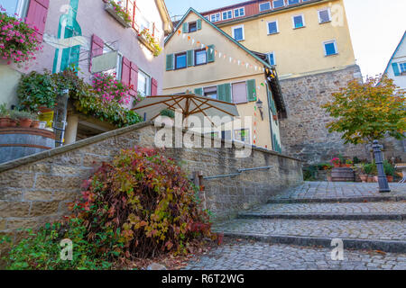 Historische Stadt Nürtingen, Baden Württemberg, Deutschland ...