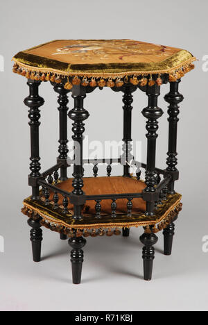 Sechs - gewinkelt Schwarz poliert neo Barock Couchtisch, Couchtisch Esstisch Möbel ...