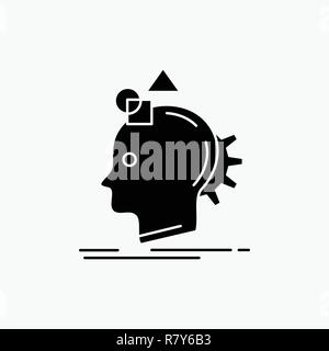 Vorstellungskraft, Phantasie, sich vorstellen, Idee, Prozess Symbol ...