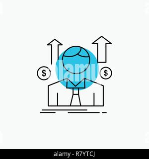 Business, Mann, Avatar, Mitarbeiter, Umsatz Mann Infografiken Vorlage ...