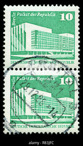 Poststempel Stempel aus der DDR in den Fünfjahresplan Serie Stockfoto ...