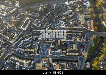 Luftaufnahme, Luftbild, Meschede-Center, Henne-Ruhr-Markt, ehemals ...