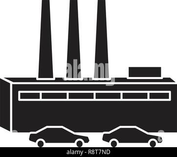 Piktogramm Industrie Fabrik Produktion Stock-Vektorgrafik - Alamy