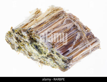 Grobe brauner Asbest Stein auf dunklem Hintergrund Stockfotografie - Alamy