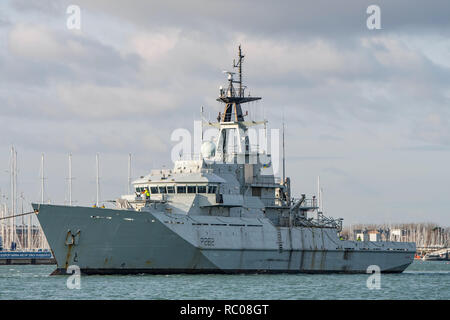 British Royal Navy HMS Severn - P282, Fluss-Klasse offshore patrol ...