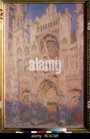Claude Monet "Kathedrale von Rouen, Sonnenuntergang Stockfotografie - Alamy