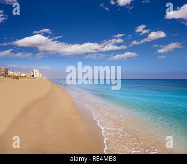Arenals del Sol Beach in Elche Elx des Alicante Spanien promenade ...