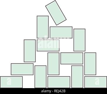 Einfaches Vektorsymbol für Frames. Illustration Symbol Design Vorlage ...