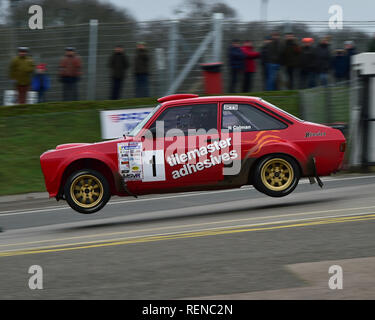 Mark Kelly, Neil Colman, Ford Escort MK2, mgj Rally Stadien, Chelmsford ...