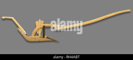 Antike römische Pflug Aratrum Pflug-Tail Anteil-Beam Pol Bäumchen ...