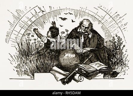 Portrait von mittelalterlichen Seefahrer Christoph Kolumbus bei der ...