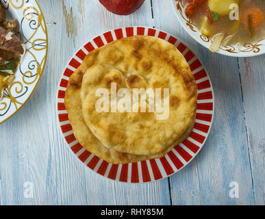 Kasachische Küche, Traditionelle verschiedene Gerichte Kasachstan ...