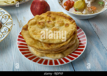 Kasachische Küche, Traditionelle verschiedene Gerichte Kasachstan ...