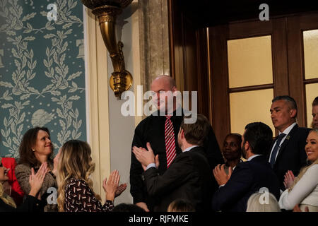 Timothy Matson, Gast des Präsidenten der Vereinigten Staaten Donald J ...