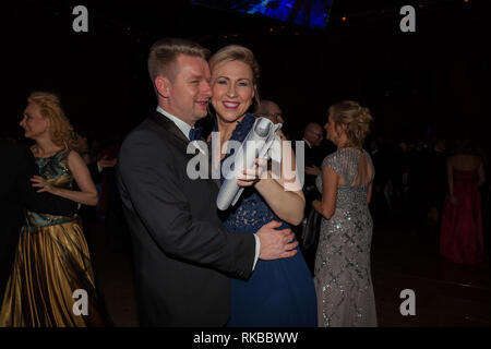 DRESDEN, Deutschland - 01. Februar: Deutsche Familienministerin ...