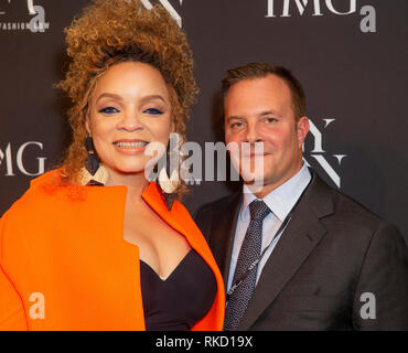 Ruth Carter und Ivan Bart besuchen IMG und Harlem Mode Zeile Host ...