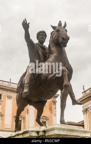 Capitol, Statue von Marc Aurel, Senate House, Kapitol, kapitolinische ...