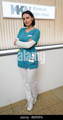 20. Februar 2019, Berlin: Die Schauspielerin Ines Quermann hat sich ...