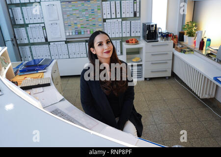 20. Februar 2019, Berlin: Die Schauspielerin Ines Quermann hat sich ...