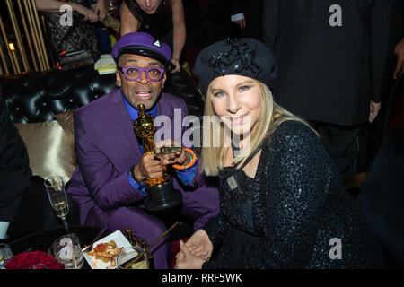 Oscar®-Gewinner, Spike Lee und Barbara Streisand an den Reglern Ball ...